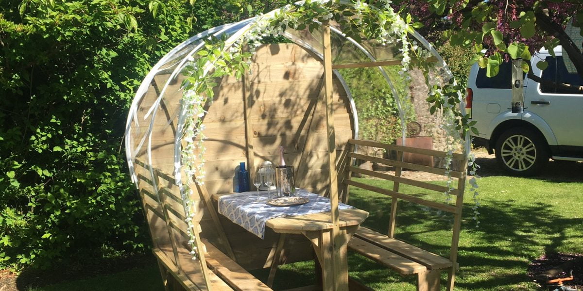 Pub-pods for physically distant dining - Gi Media