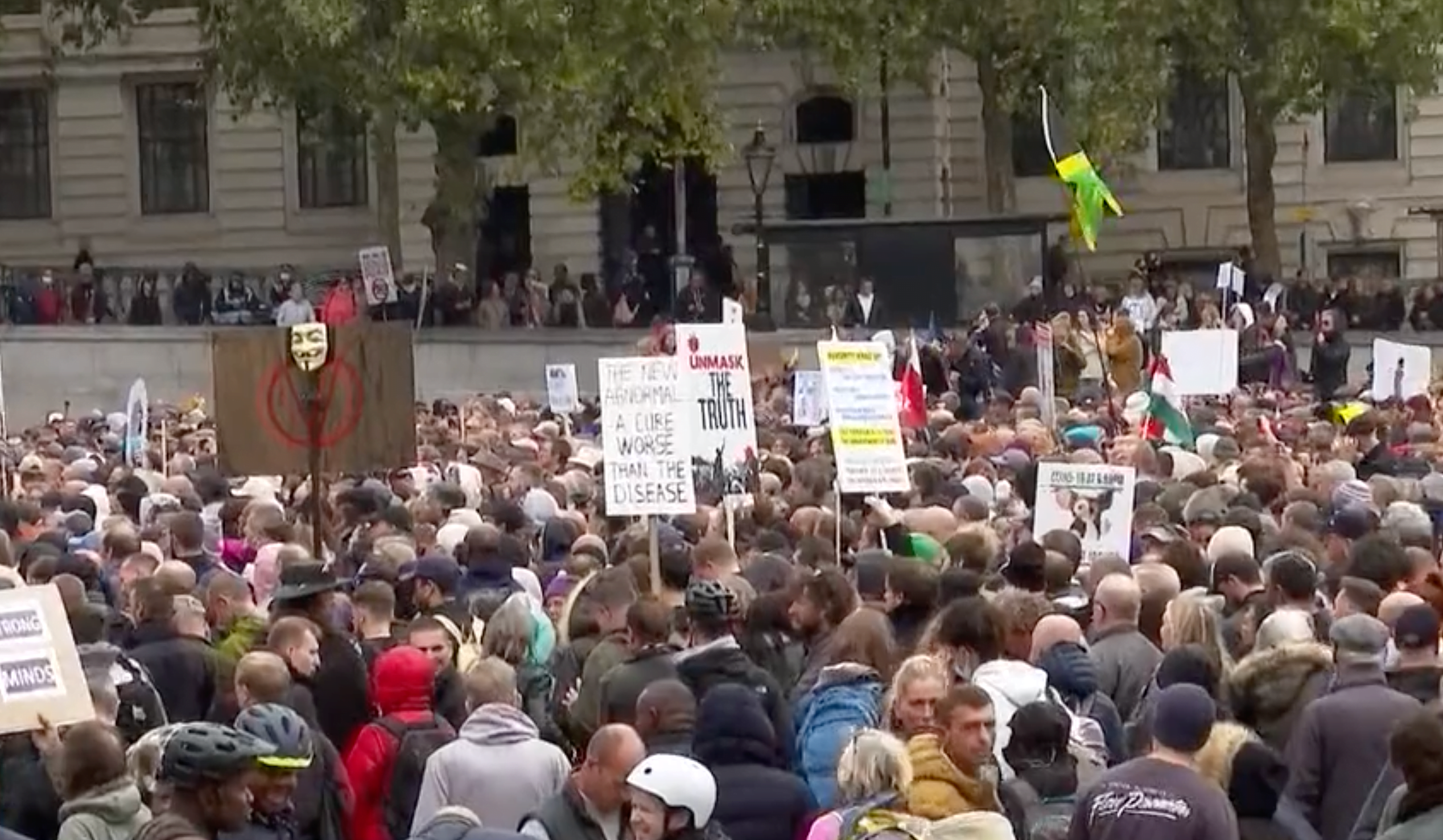 Thousands attend anti-restrictions protest - Gi Media