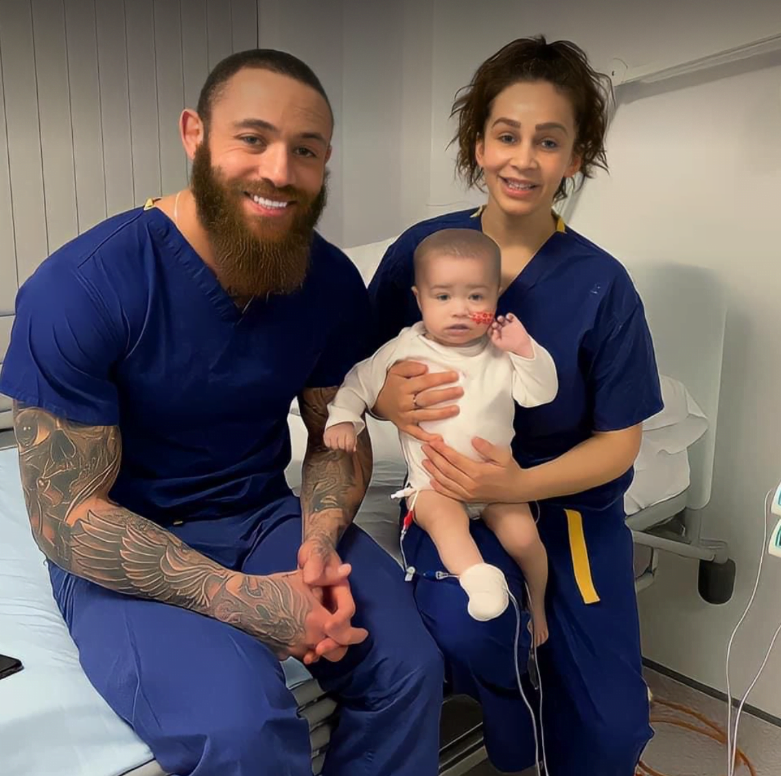 Ashley Cain shares heartbreaking news about his baby daughter Azaylia ...