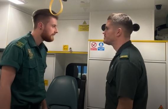 Paramedics praised for humorous TikTok video - Gi Media