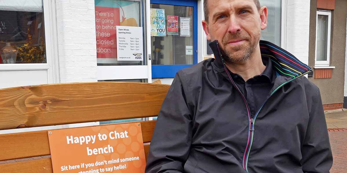 'Happy to chat' benches installed in North East Lincolnshire to get ...