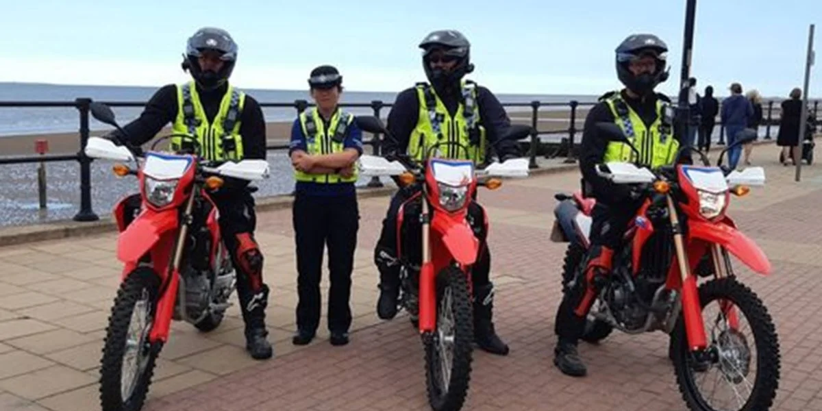 New specialist off-road motorcycles for police to tackle motorcycle ...